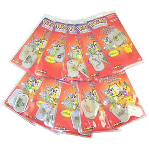 Pokemon Toys - Dog Tags ( Sealed Pack ) (Mint): Sell2BBNovelties.com ...