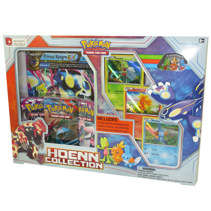 Pokemon Cards - HOENN COLLECTION: PRIMAL KYOGRE EX Box (1 Jumbo & 3 ...