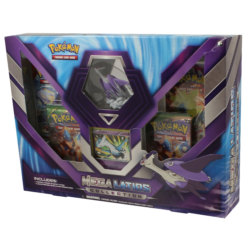 Pokemon Cards - MEGA LATIOS COLLECTION (1 Figure, 4 Boosters, 1 Special ...
