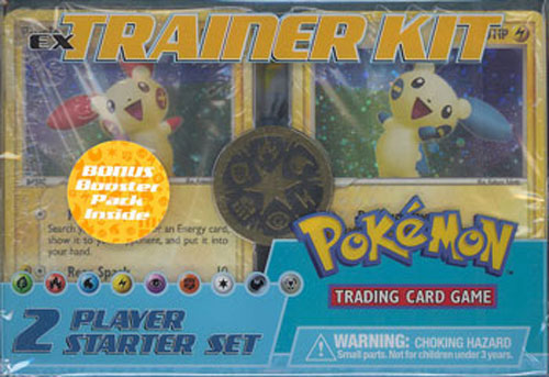 Pokemon Cards - Trainer Kit - PLUSLE & MINUN (60 card deck set) (New ...