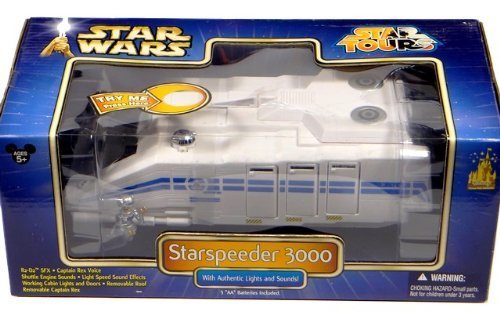 Star Wars - Saga - Vehicle Figure - Star Tours Star Speeder 3000 (New ...