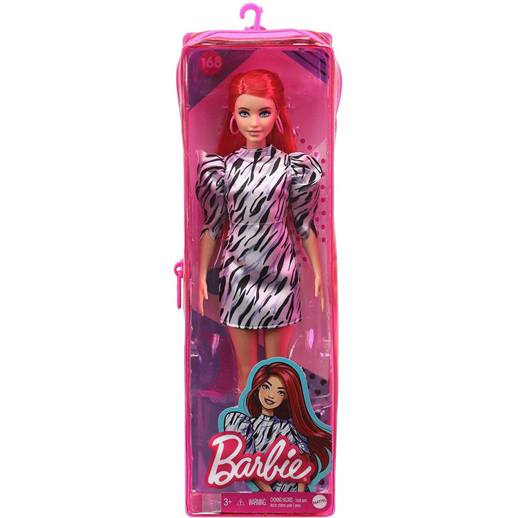 Mattel - Barbie FASHIONISTAS DOLL #168 (Short Red Hair) HBV11 ...