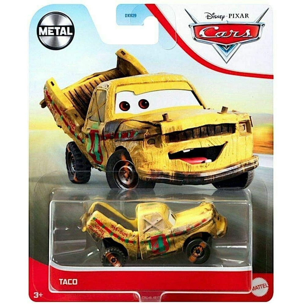 Mattel - Disney Pixar's Cars - Die-Cast Metal Vehicle - TACO (GXG48 ...