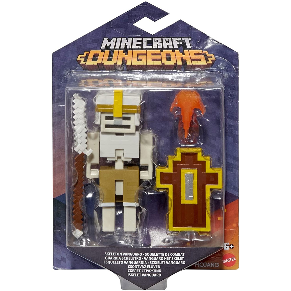 Mattel - Minecraft Dungeons Articulated Action Figure - SKELETON ...