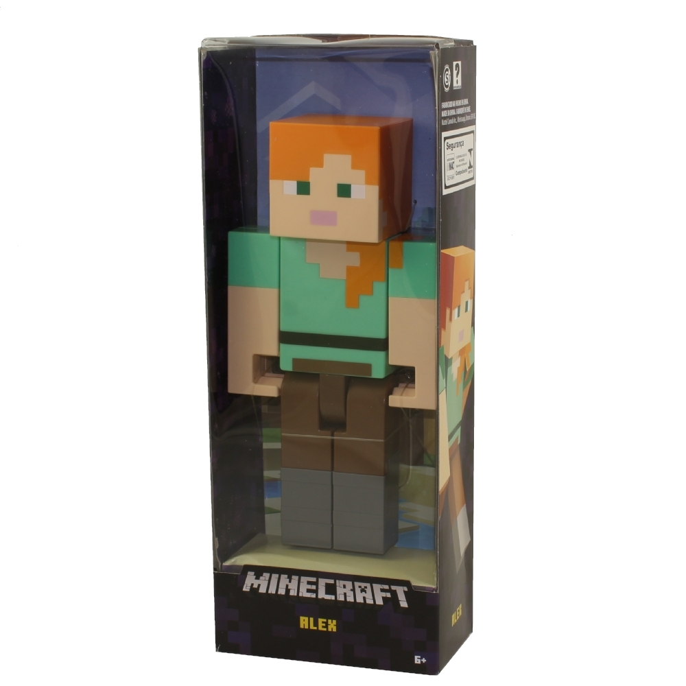 Mattel - Minecraft Articulated Action Figure - ALEX (Large - 8.5 inch ...