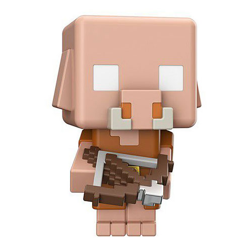 Mattel - Minecraft Nether Series 23 Mini Figure - PIGLIN (1 inch)(Loose ...