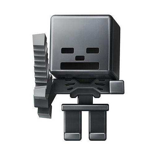 Mattel - Minecraft Nether Series 23 Mini Figure - WITHER SKELETON (1 ...
