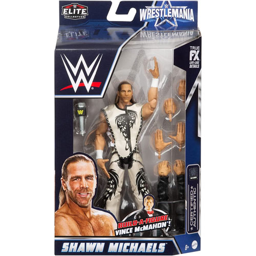 Mattel - WWE Elite Collection Wrestlemania Action Figure - SHAWN MICHAELS (7 inch) HJF07 (Mint ...