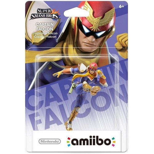 Nintendo Amiibo Figure - Super Smash Bros. - CAPTAIN FALCON (F-Zero ...