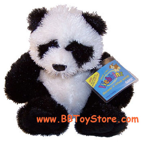 Webkinz Virtual Pet Plush - PANDA (Mint - Unused Code ...