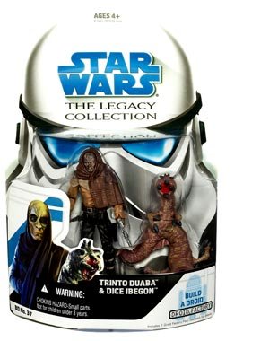 Star Wars - 2008 Legacy - Action Figure - Trinto Duaba & Dice Ibegon (3 ...