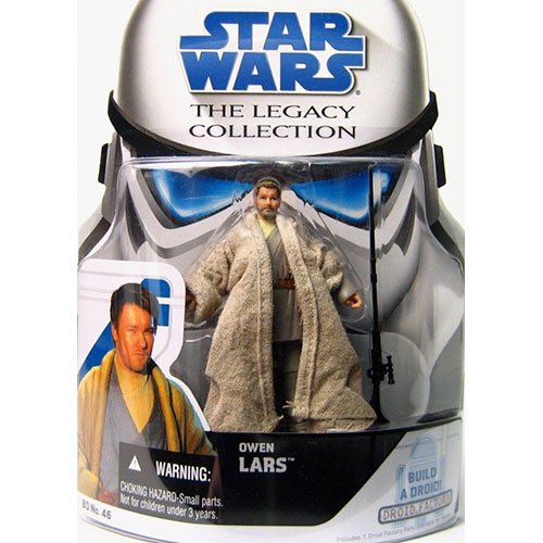 Star Wars - 2008 Legacy - Action Figure - Owen Lars (3.75 inch) (New ...