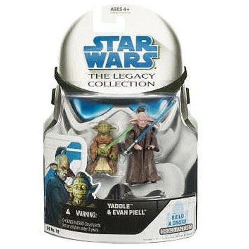 Star Wars - 2008 Legacy - Action Figure - Yaddle & Evan Piell (3.75 ...