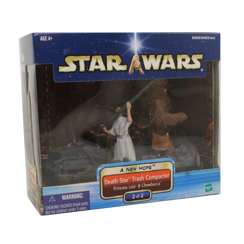 Star Wars Action Figure Set - A New Hope - Death Star Trash Compactor ...
