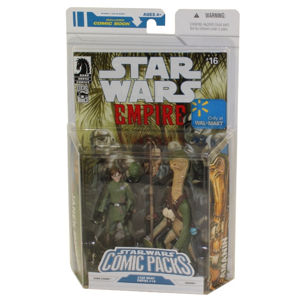 Star Wars Comic Pack - JANEK SUNBER & AMANIN with Comic Book (Star Wars ...