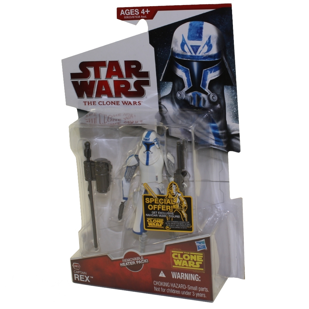 Star Wars - The Clone Wars Action Figure Set - CAPTAIN REX (3.75 inch ...