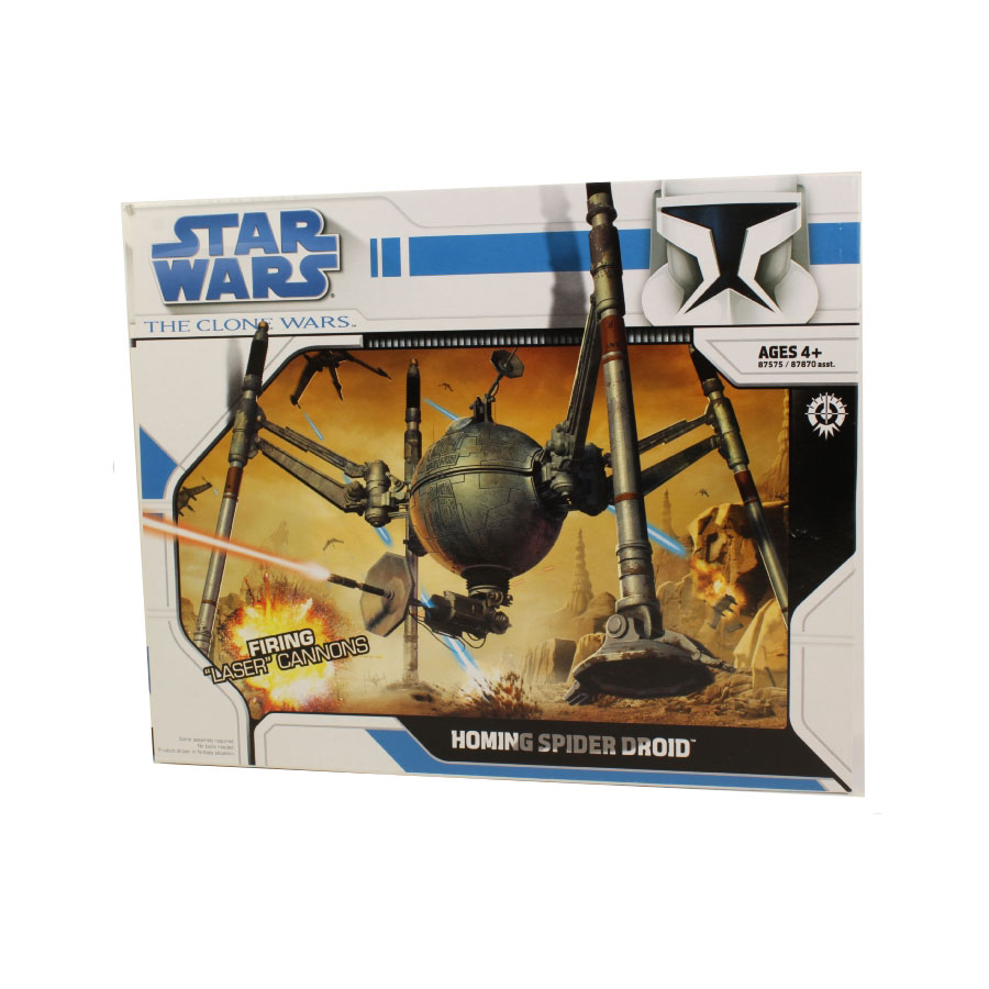 Star Wars Action Vehicle Figure Set - The Clone Wars - HOMING SPIDER ...