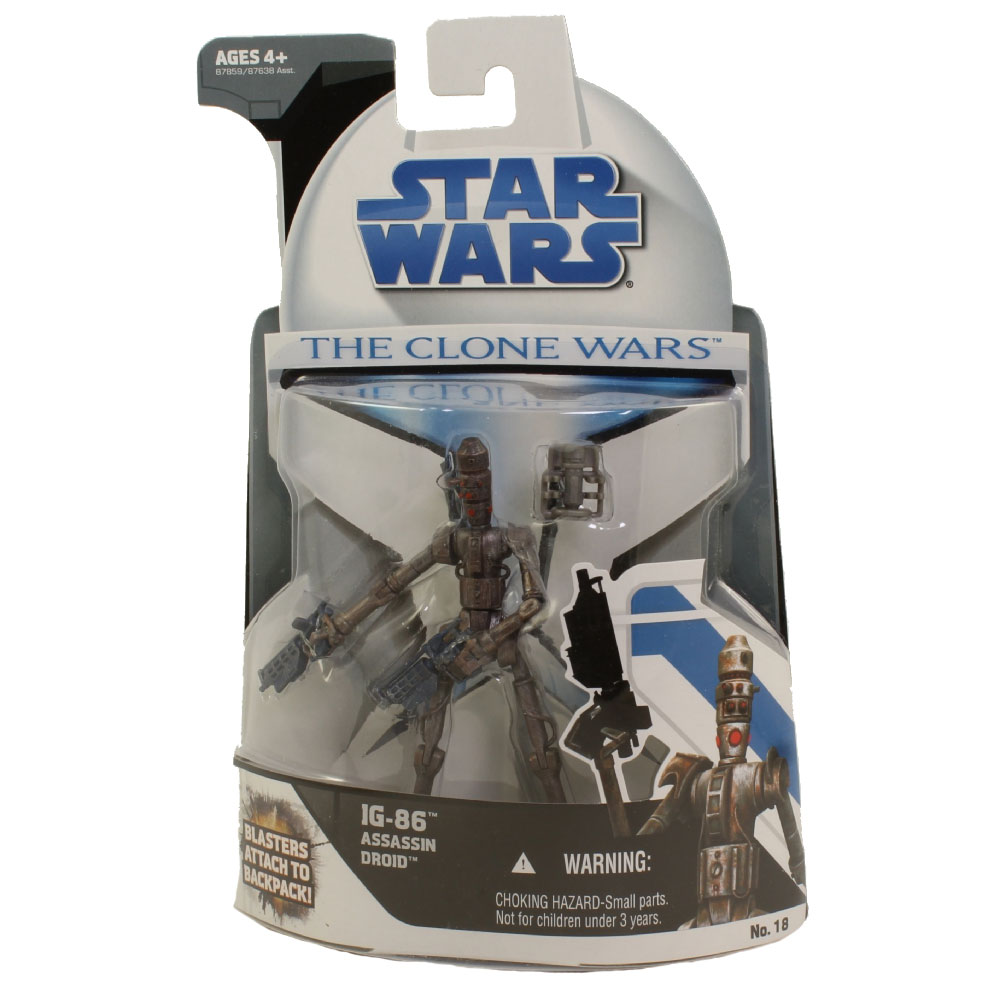 Star Wars - The Clone Wars Action Figure - IG-86 ASSASSIN DROID (3.75 ...