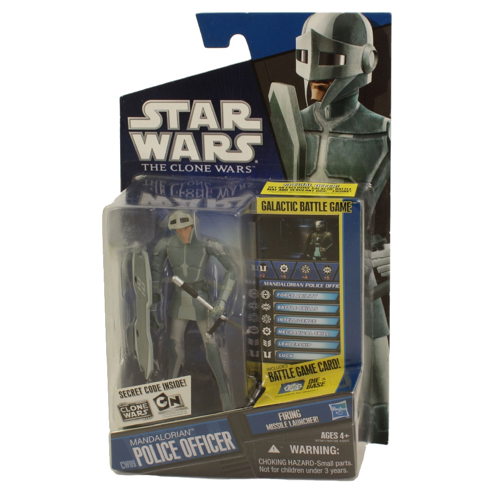 Star Wars - The Clone Wars Action Figure - MANDALORIAN POLICE OFFICER ...