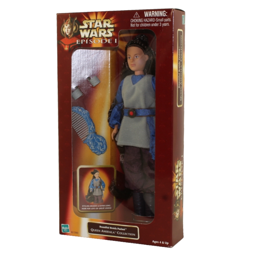 Star Wars - Episode 1 (EP1) Figure Doll - PADME (Beautiful Braids) (12 ...