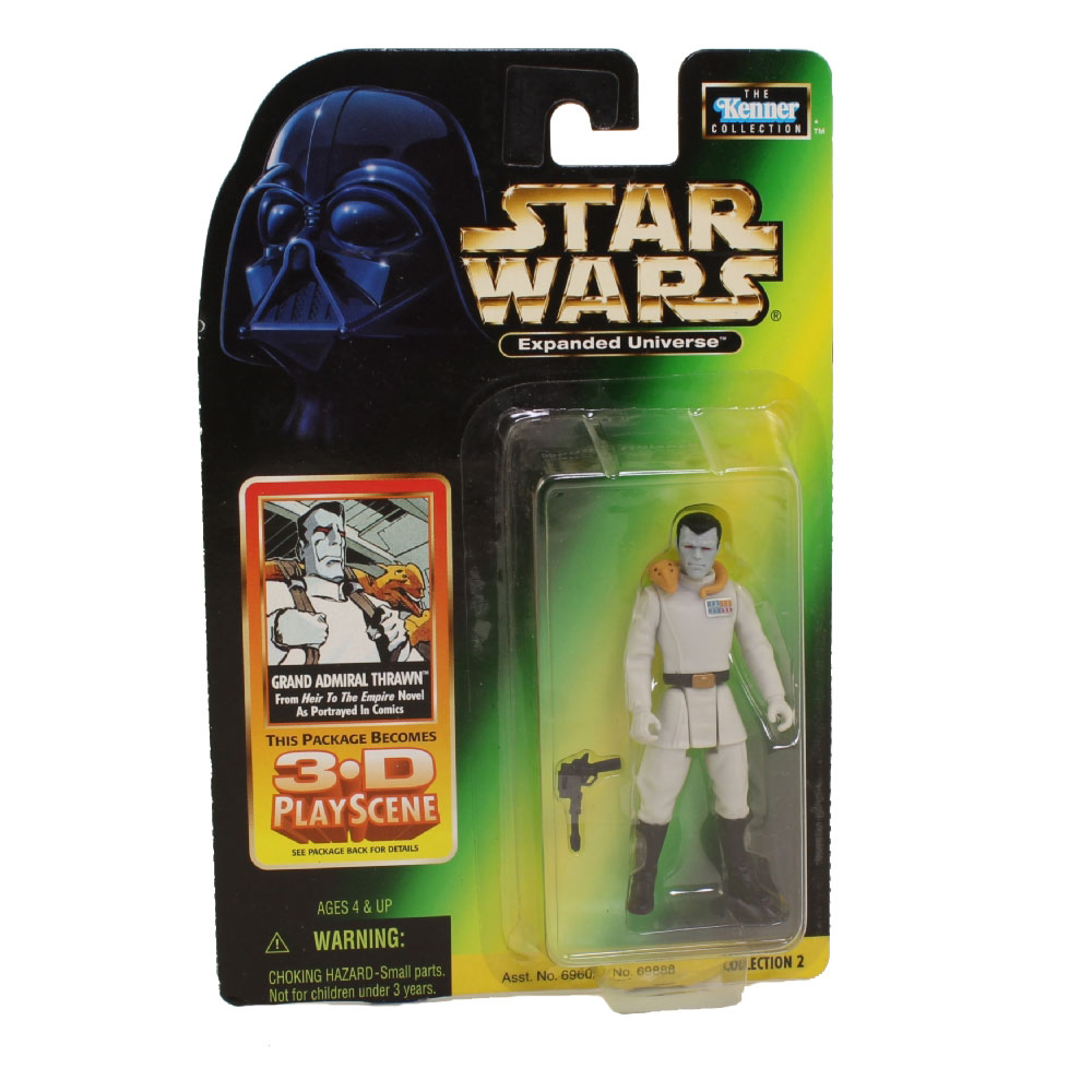 Star Wars - Expanded Universe Action Figure - GRAND ADMIRAL THRAWN (3-D ...