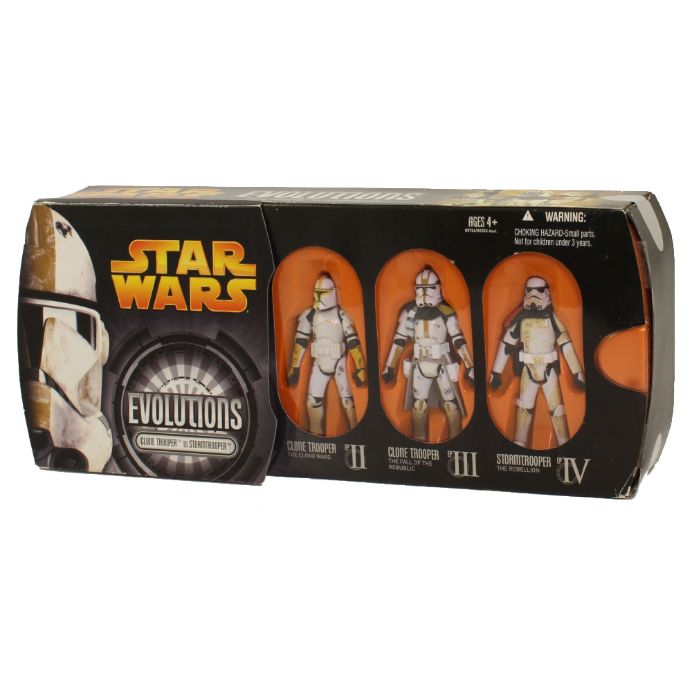 Star Wars - Evolutions Action Figure Set - CLONE TROOPER to ...
