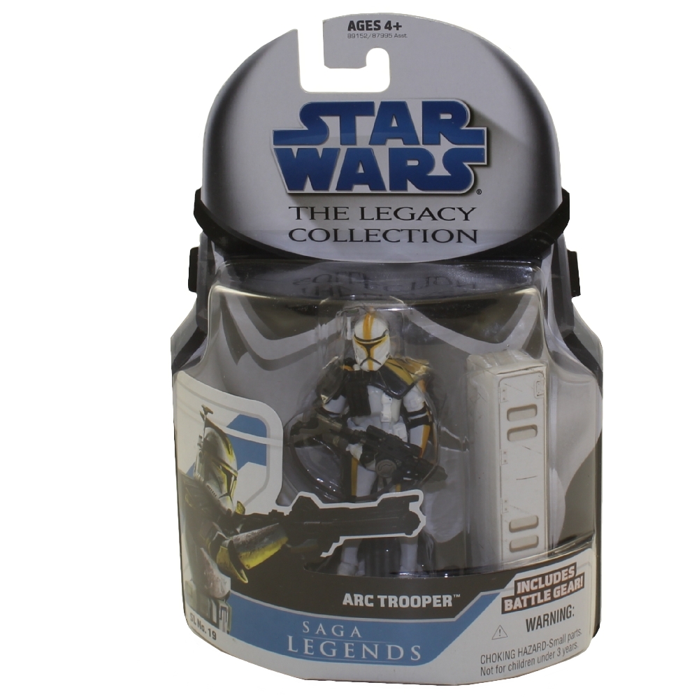 Star Wars - 2008 Legacy Saga Legends Action Figure Set - ARC TROOPER (3 ...