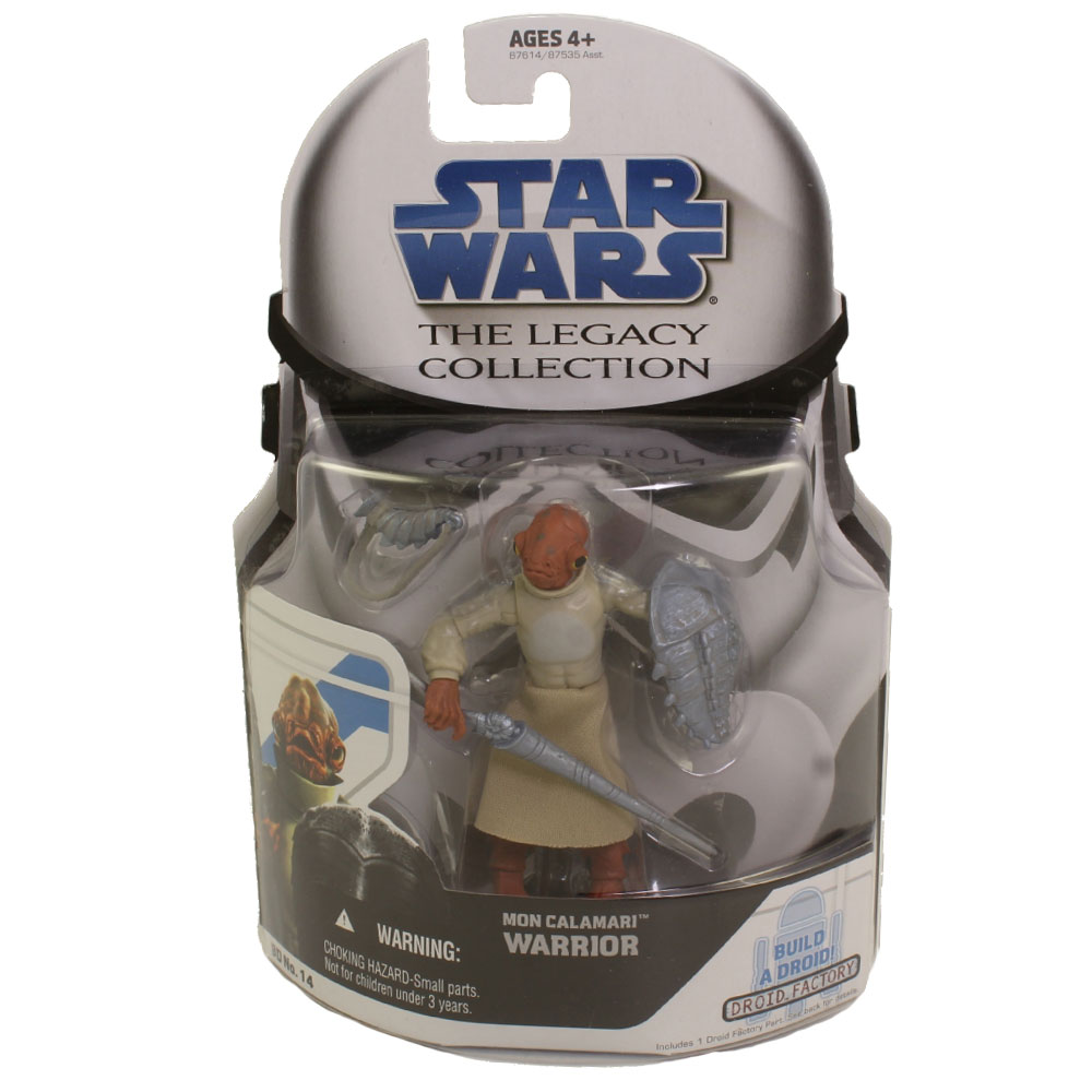 Star Wars - 2008 Legacy Collection Action Figure - MON CALAMARI WARRIOR ...