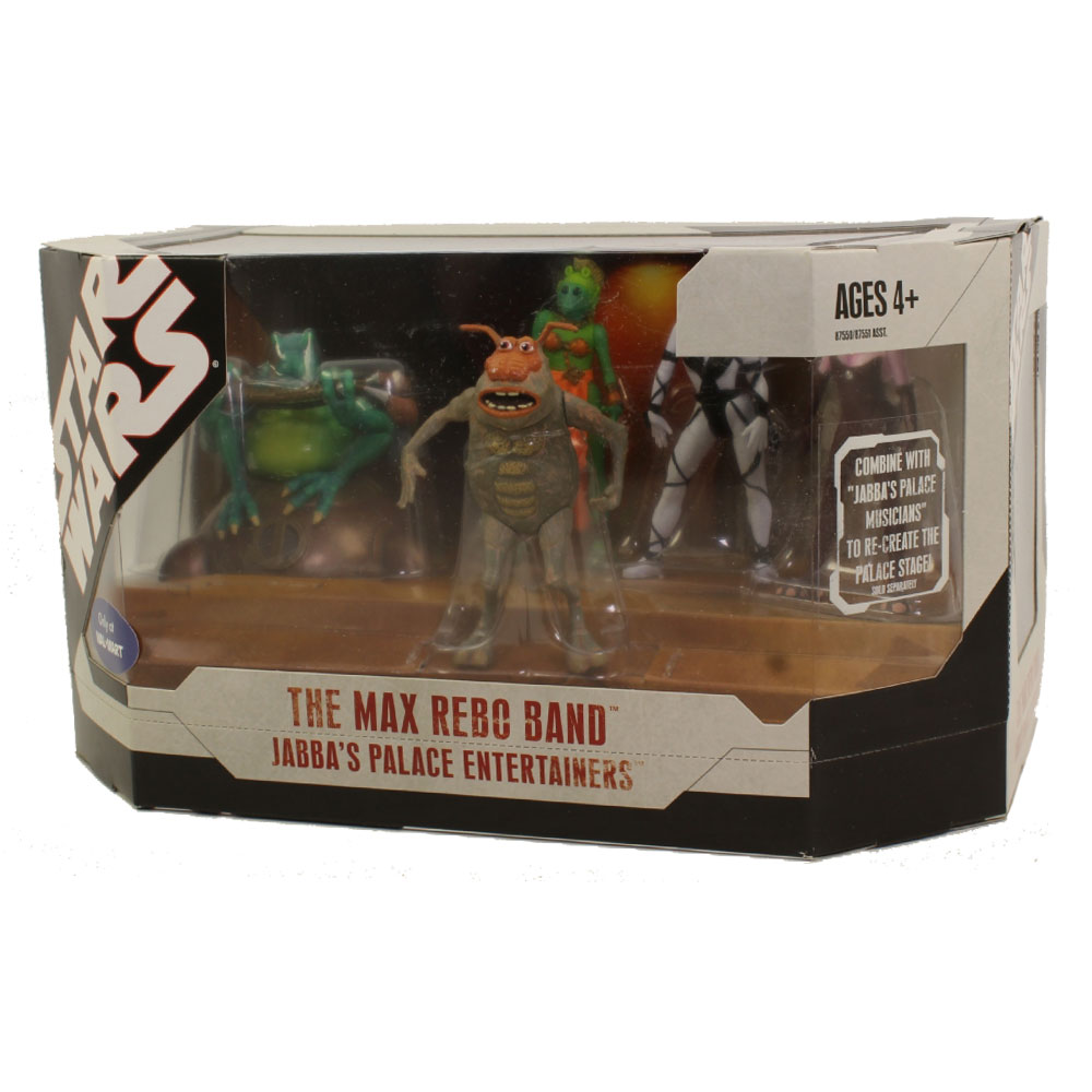 Star Wars Action Figure Set - The Max Rebo Band - JABBA'S PALACE ...