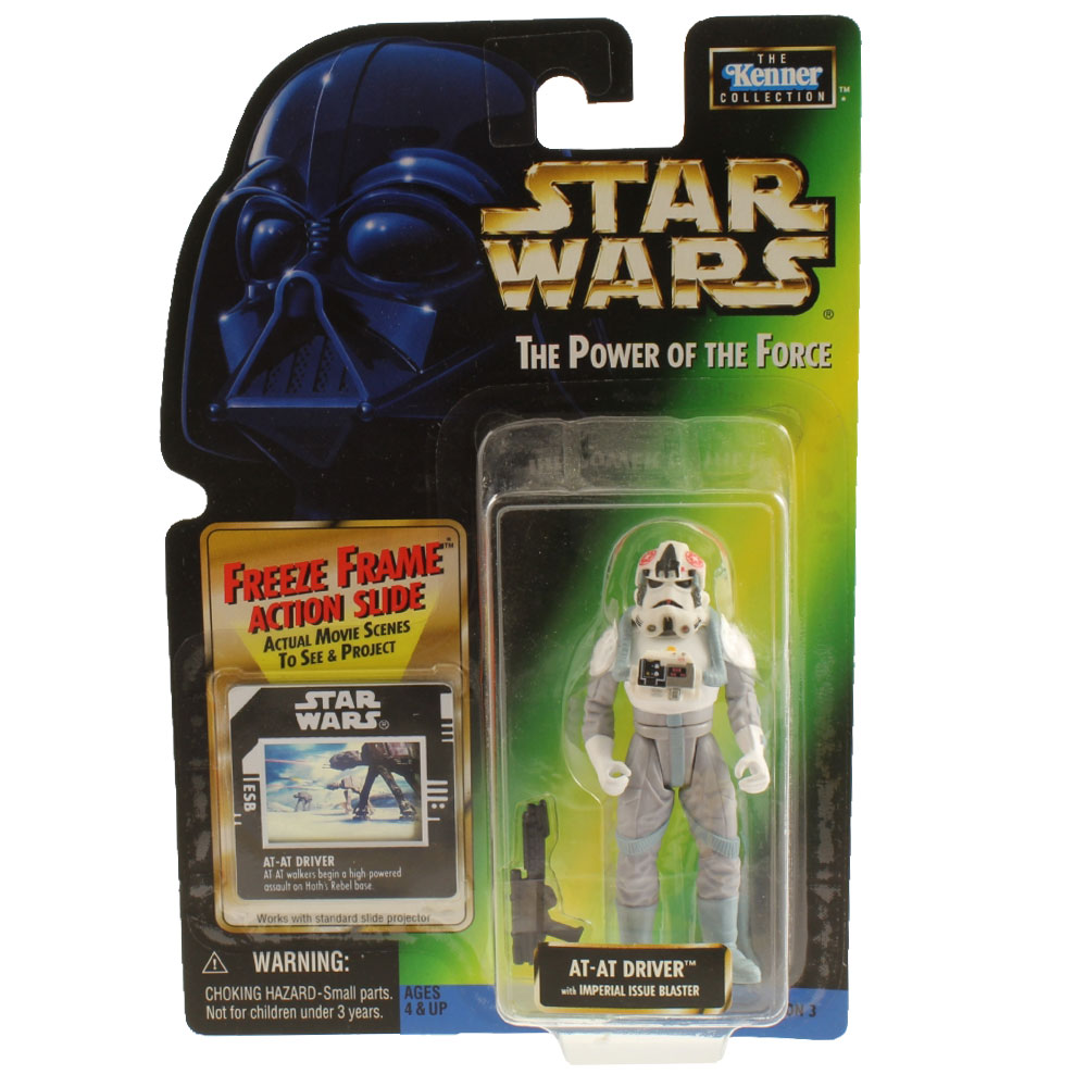 Star Wars - Power of the Force (POTF) - Action Figure - AT-AT Driver (3 ...