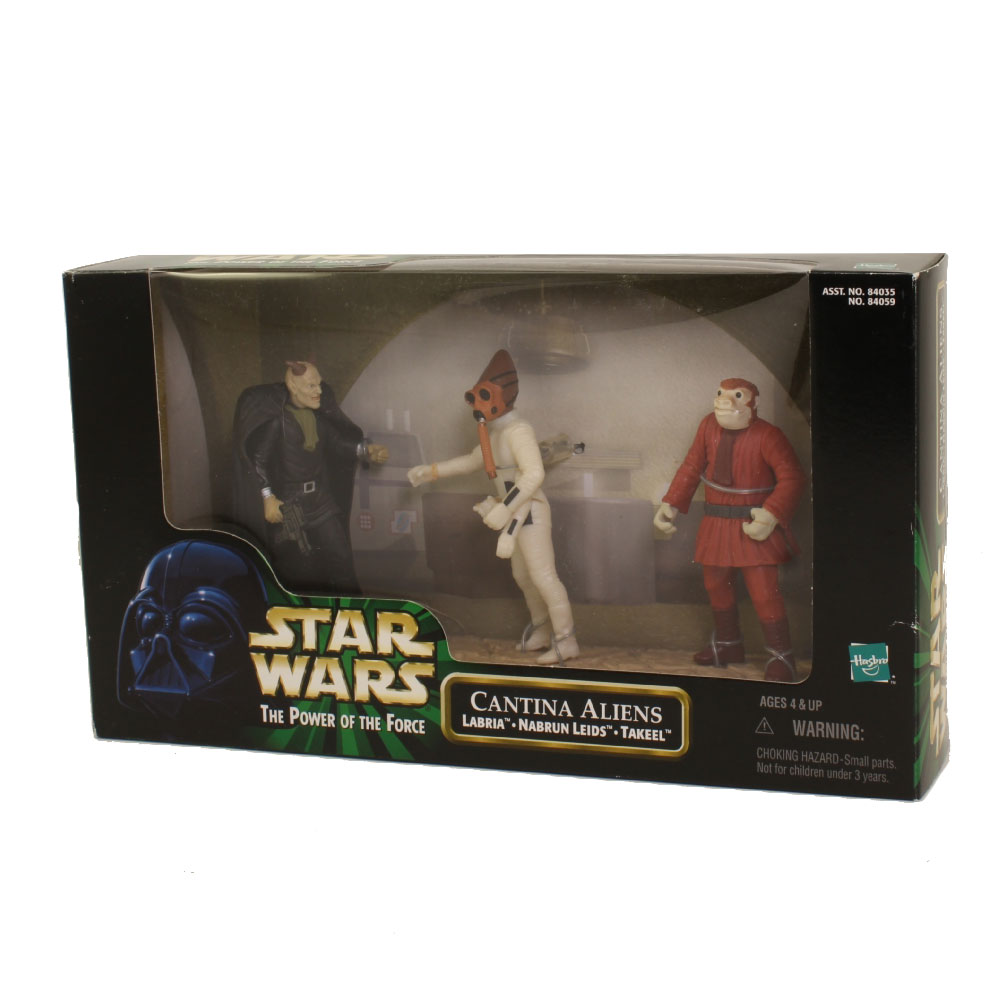 Star Wars - Power of the Force Action Figure Set - CANTINA ALIENS ...