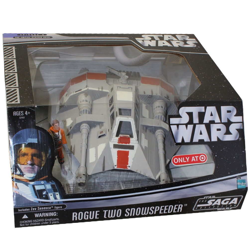 Star Wars - Saga 2 - Vehicle Figure - Rogue Two Snowspeeder (New & Mint ...