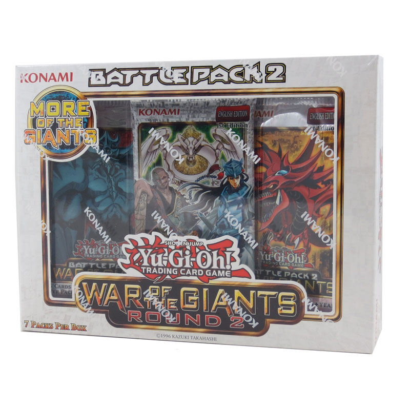 Yu-Gi-Oh Cards - Battle Pack 2 War of the Giants: Round 2 - BOX (6 Packs & 1 Draft Pack) (New ...