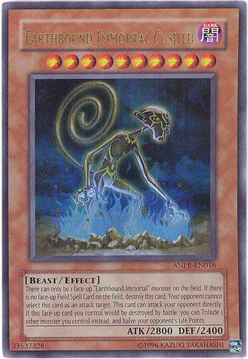 Yu-Gi-Oh Card - ANPR-EN016 - EARTHBOUND IMMORTAL CUSILLU (ultra rare ...
