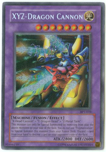 Yu-Gi-Oh Card - BPT-010 - XYZ-DRAGON CANNON (secret rare holo) (Mint ...