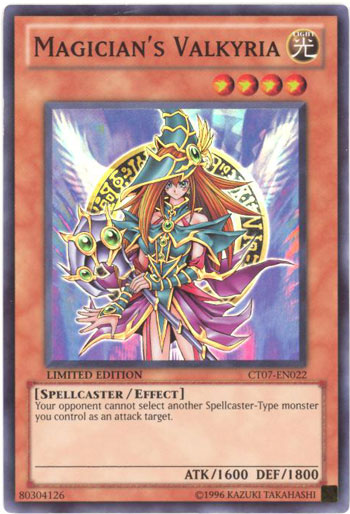 Yu-Gi-Oh Card - CT07-EN022 - MAGICIAN'S VALKYRIA (super rare holo ...