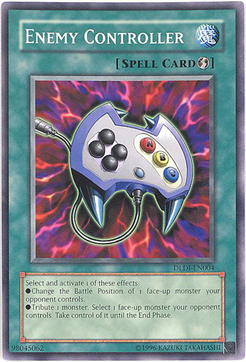 Yu-Gi-Oh Card - DLDI-EN004 - ENEMY CONTROLLER (Mint): Sell2BBNovelties ...