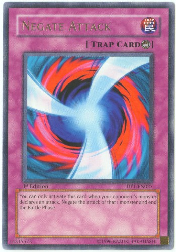 Yu-Gi-Oh Card - DP1-EN027 - NEGATE ATTACK (rare) (Mint ...