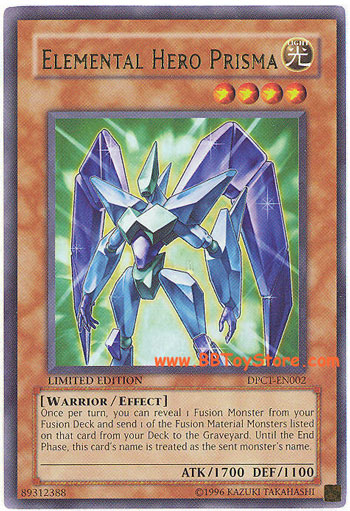 Yu-Gi-Oh Card - DPCT-EN002 - ELEMENTAL HERO PRISMA (ultra rare holo ...