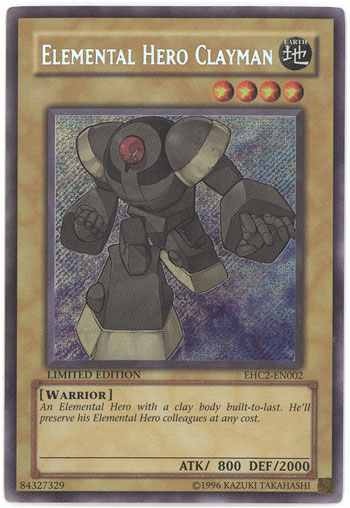 Elemental Hero Clayman Card