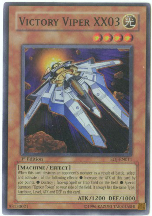 Yu-Gi-Oh Card - EOJ-EN011 - VICTORY VIPER XX03 (super rare holo) (Mint ...