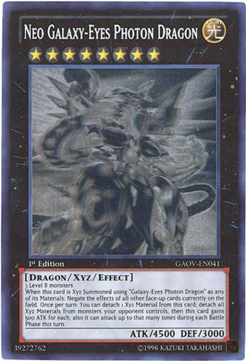 Yugioh Neo Galaxy Eyes Photon Dragon
