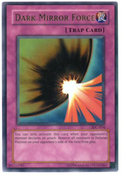 Yu-Gi-Oh Card - IOC-054 - DARK MIRROR FORCE (ultra rare holo) (Mint ...