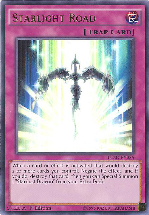 Yu-Gi-Oh Card - LC5D-EN056 - STARLIGHT ROAD (ultra rare holo) (Mint ...