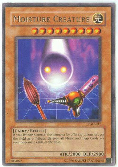 Yu-Gi-Oh Card - PGD-013 - MOISTURE CREATURE (rare) (Mint ...