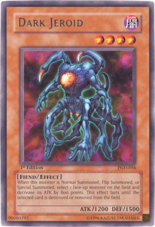 Yu-Gi-Oh Card - PGD-056 - DARK JEROID (rare) (Mint): Sell2BBNovelties ...