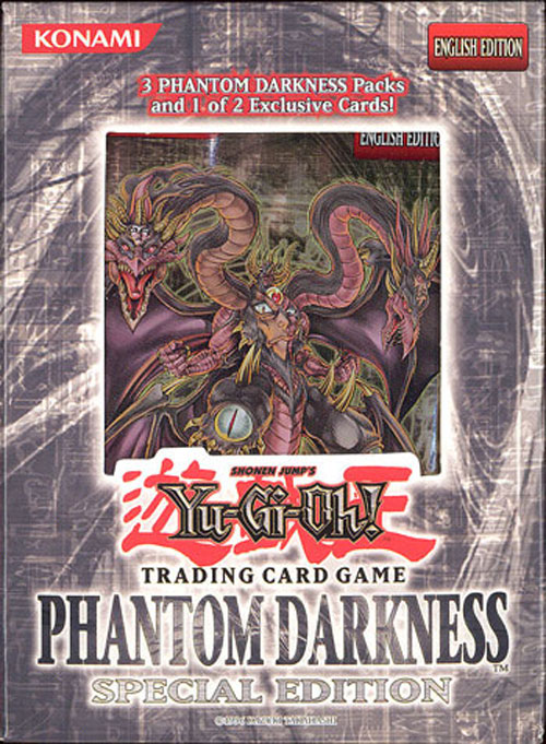 Yu-Gi-Oh Cards - Phantom Darkness *Special Edition* (3 PTDN packs & 1 Variant Promo Card) (New ...