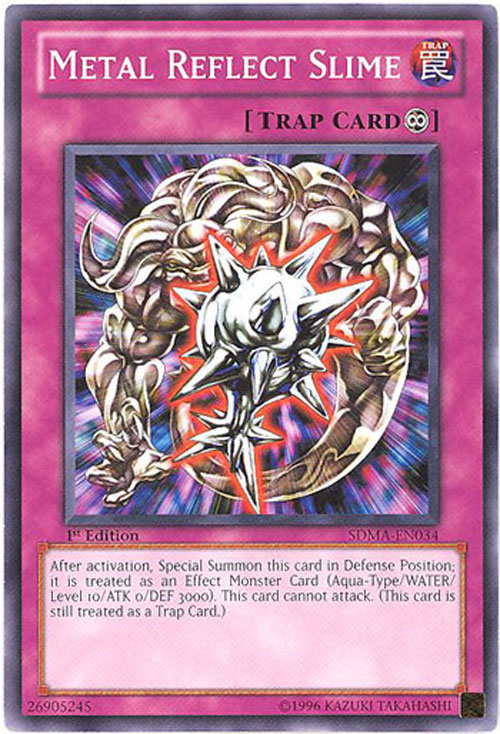 Yu-Gi-Oh Card - SDMA-EN034 - METAL REFLECT SLIME (common) (Mint ...