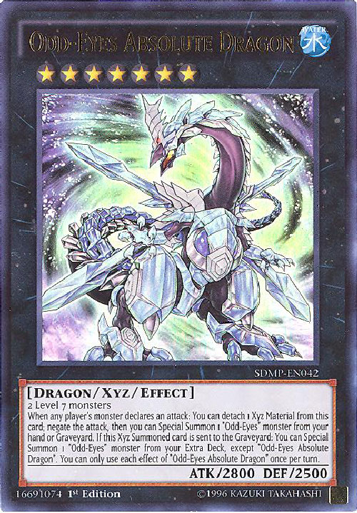 Yu-Gi-Oh Card - SDMP-EN042 - ODD-EYES ABSOLUTE DRAGON (ultra rare holo) (Mint): Sell2BBNovelties ...