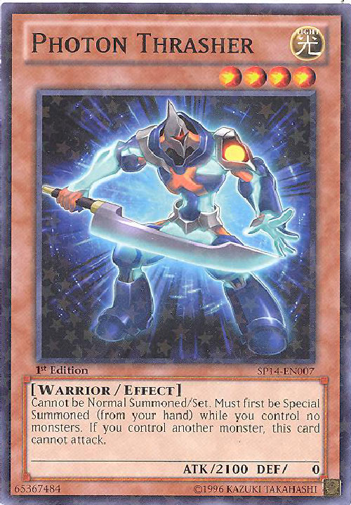 Yu-Gi-Oh Card - SP14-EN007 - PHOTON THRASHER (common) (Mint): Sell2BBNovelties.com: Sell TY ...